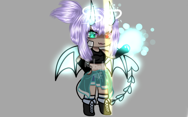 gacha demon edit - ibisPaint