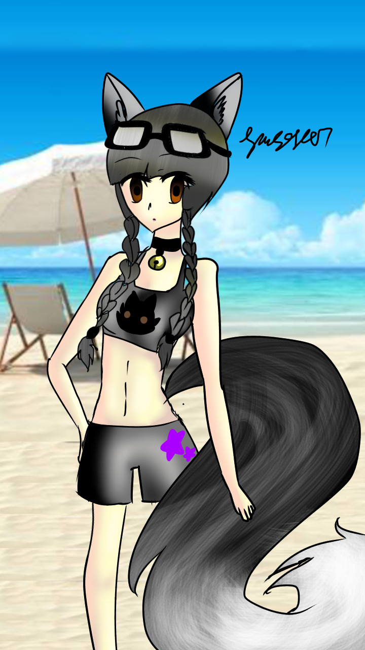 speed paint me swim suit - ibisPaint