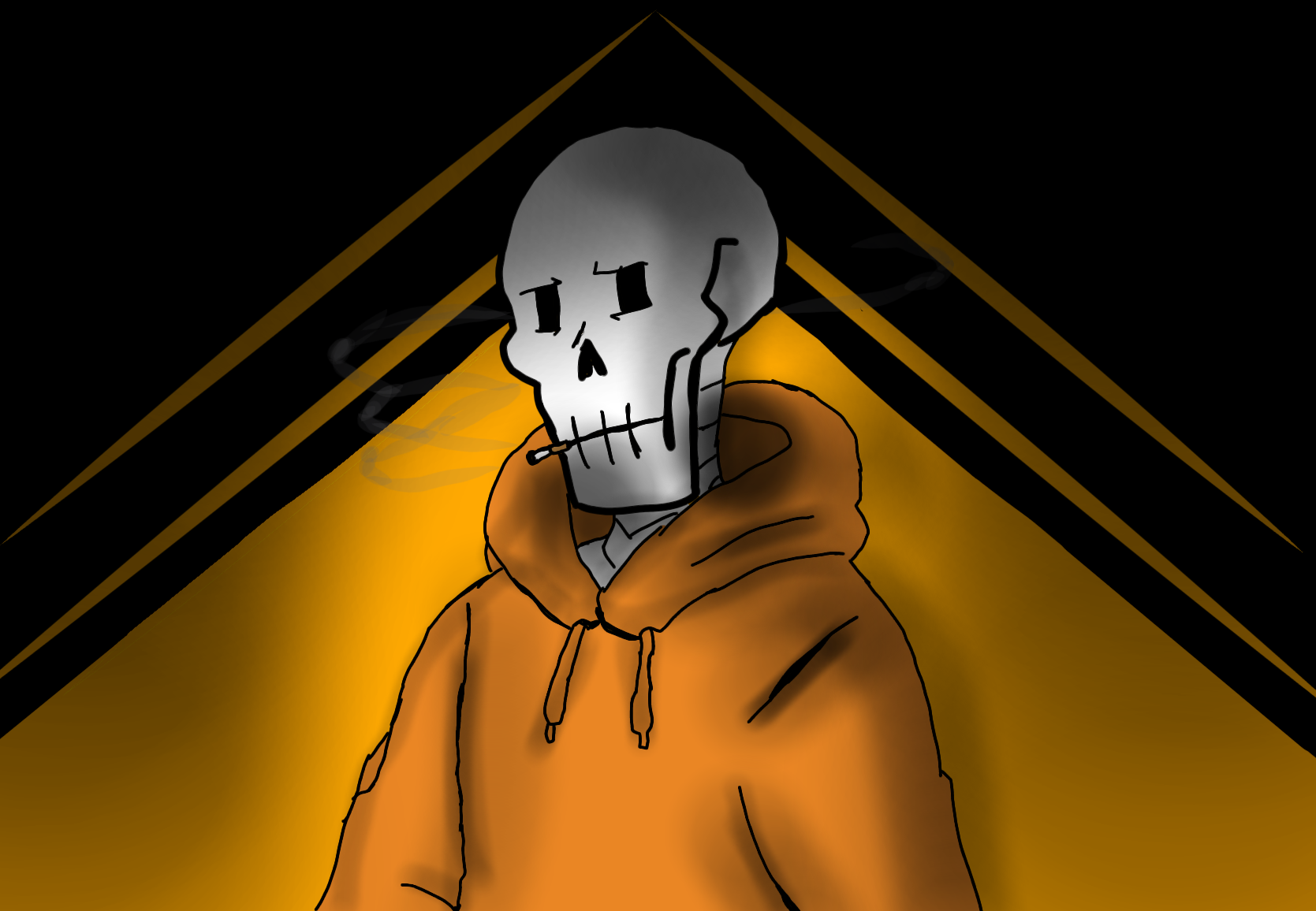 underswap papyrus - ibisPaint