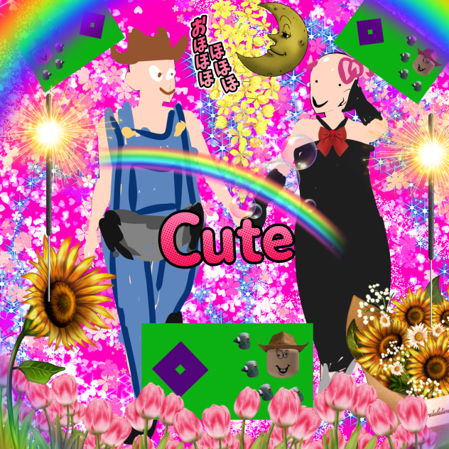 CLEeTus AND Dhyrbfyty 💙💙💙🖤🖤🖤🩷🩷 - ibisPaint