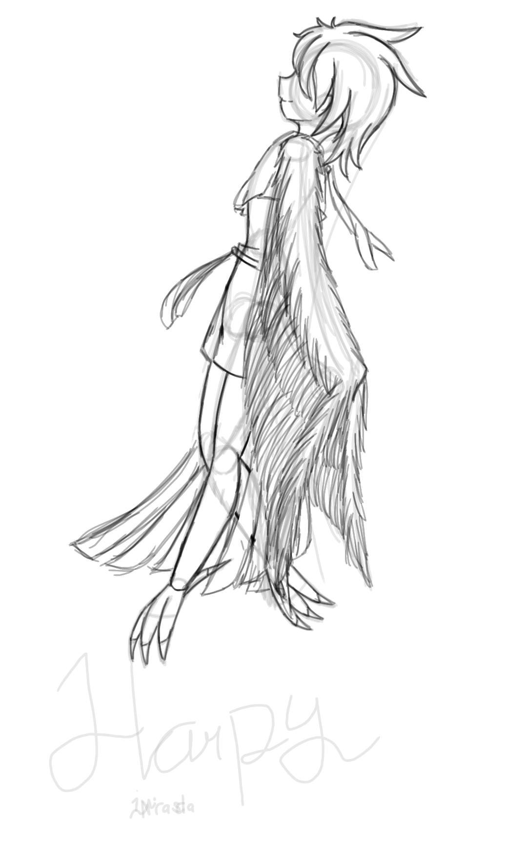 Harpy of the Beast - ibisPaint