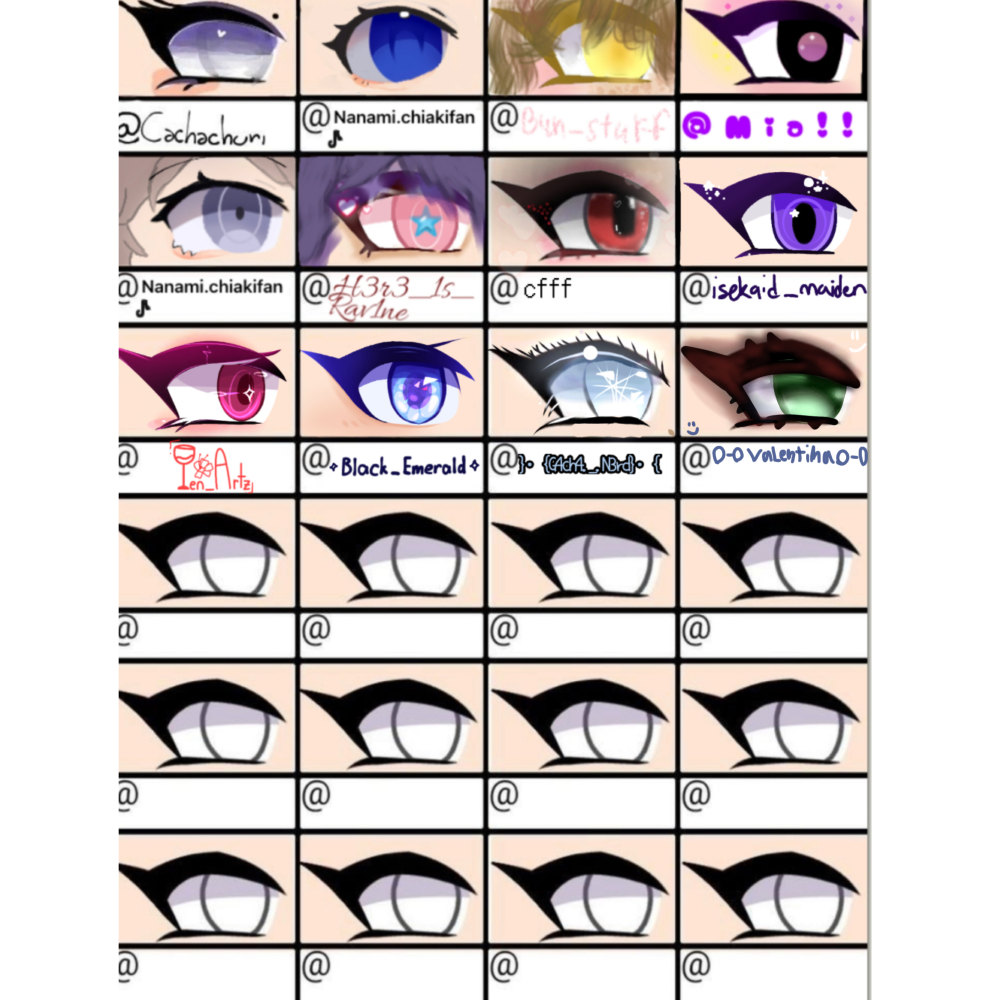 Again edited the eyes - ibisPaint