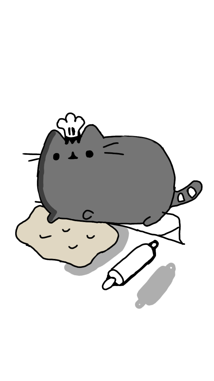 Kawaii Pusheen Chef - ibisPaint
