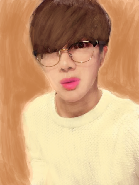 Fan art jin bts - ibisPaint