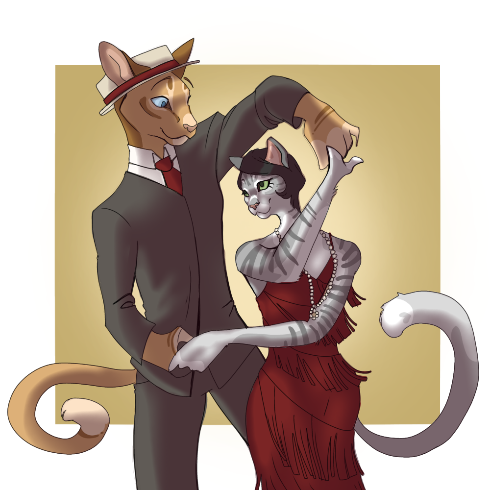 1920s Flappercatz - ibisPaint