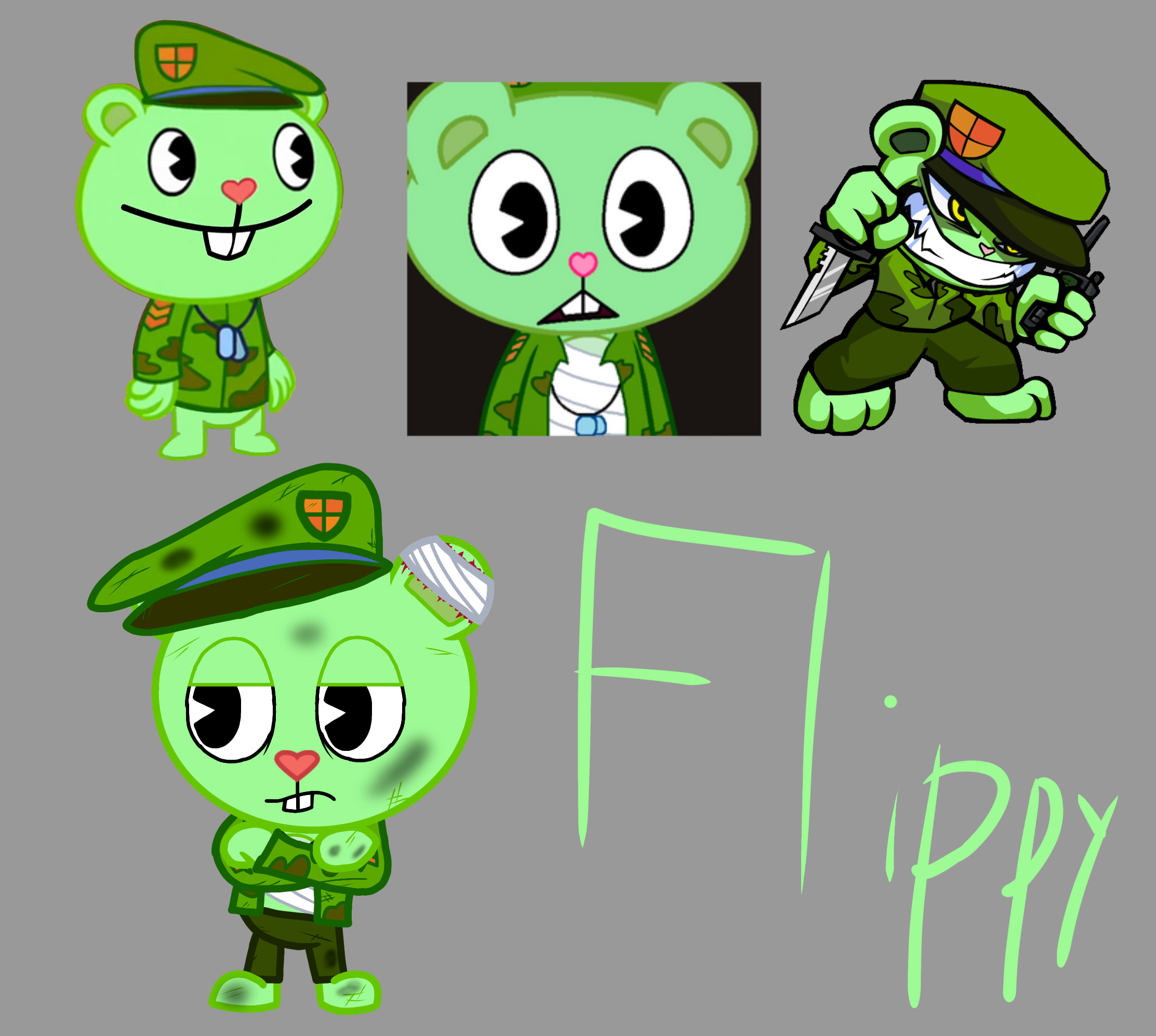 Pibby survivor Flippy - ibisPaint