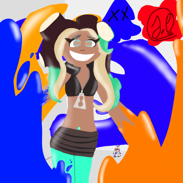 Marina - Splatoon - BuenaSol_Art - ibisPaint