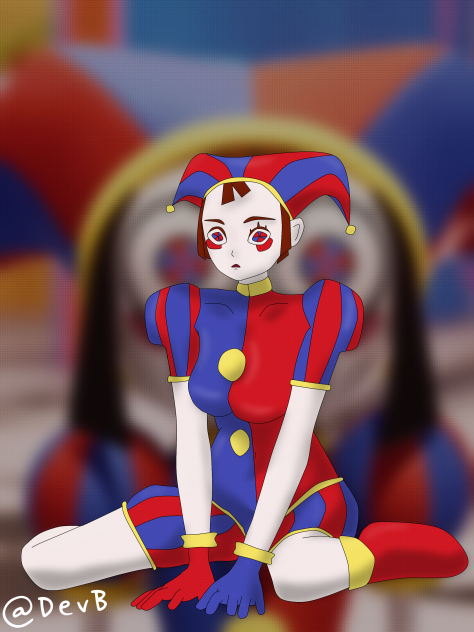 Pomni - The Amazing Digital Circus - ibisPaint