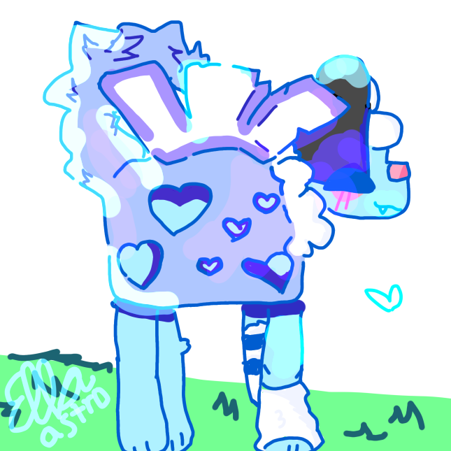 wobble dog fanart! - ibisPaint