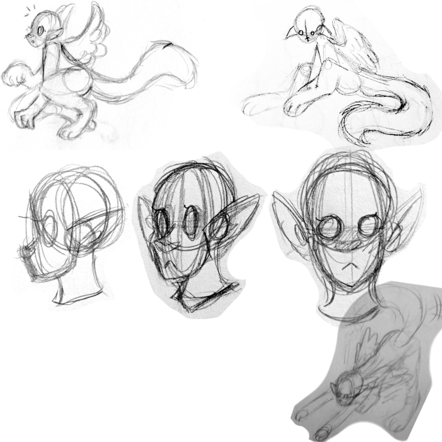 my otherkin form - ibisPaint