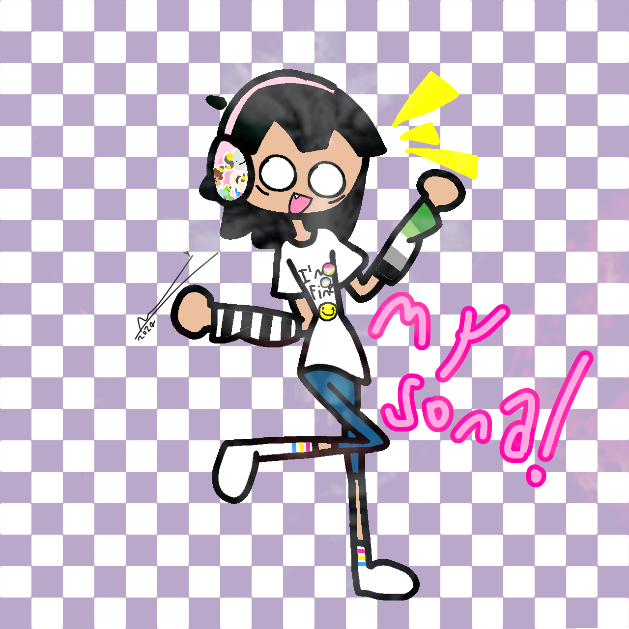 redesign of my sona =D - ibisPaint