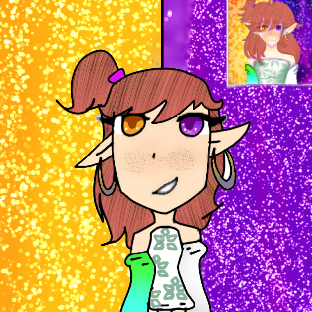 Redrawing my BFF'S Ellie - ibisPaint