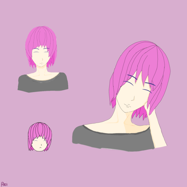 Pink hair guy - ibisPaint