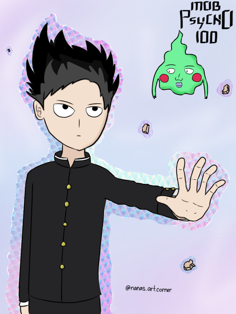 mob and dimples - ibisPaint