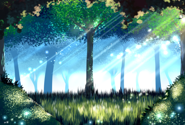 Forest Landscape study 1 - ibisPaint