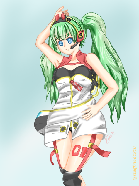 Miku Racing 2020 - ibisPaint
