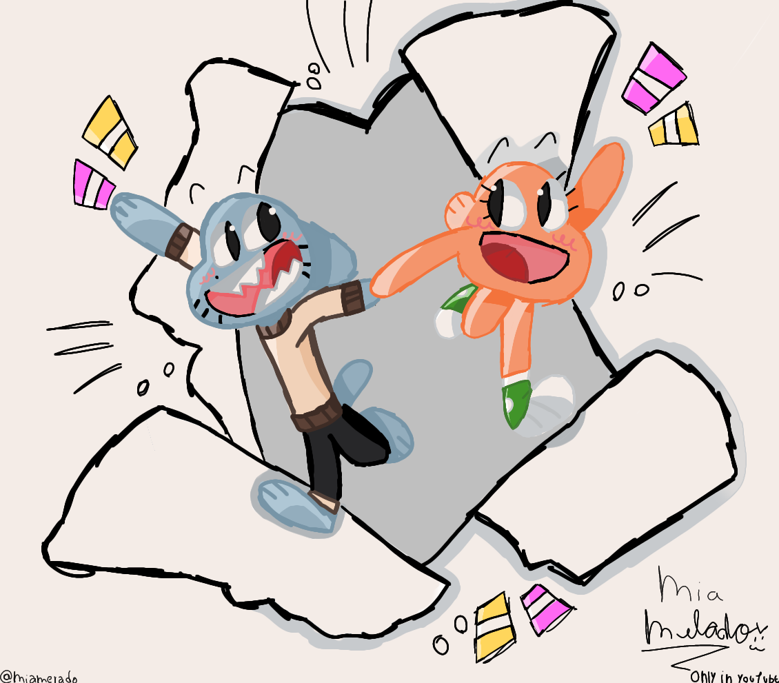 the amazing world of gumball fanart!! - ibisPaint