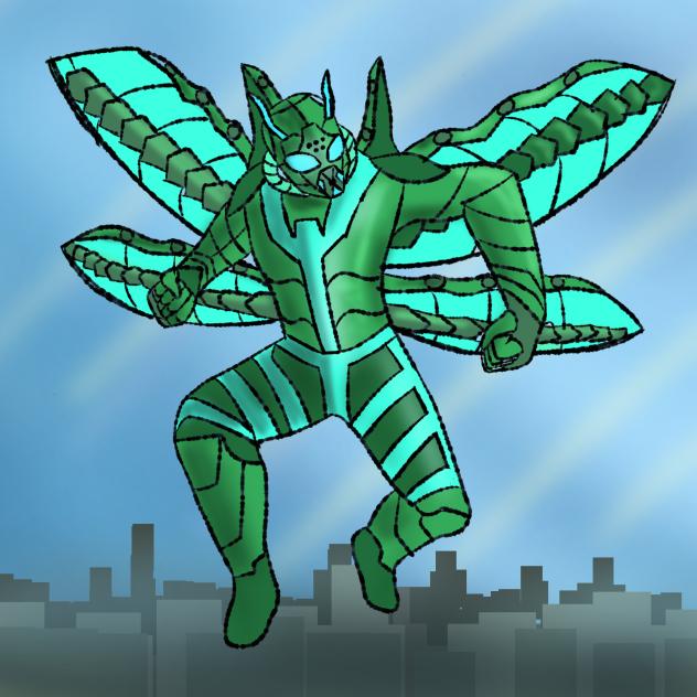 Praying Mantis - ibisPaint