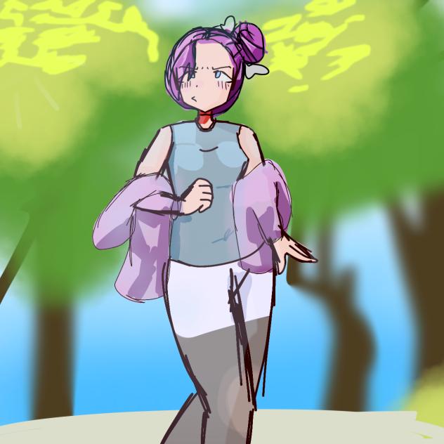 A walk in The park - ibisPaint