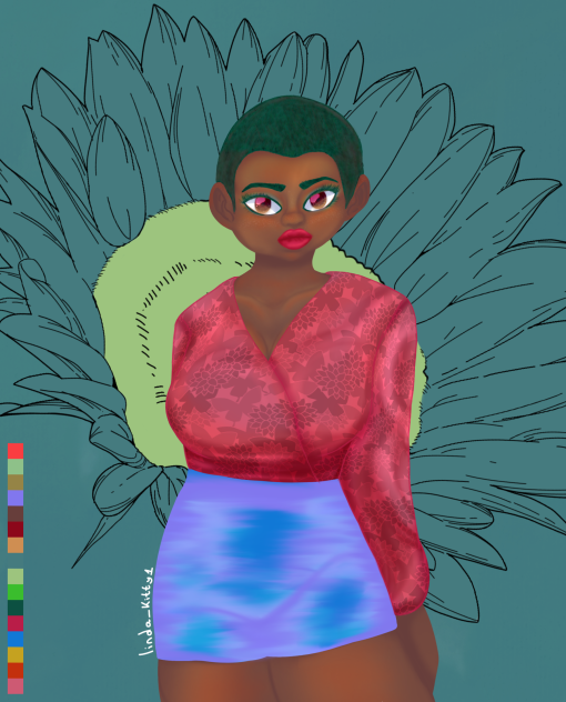 Strong woman - ibisPaint