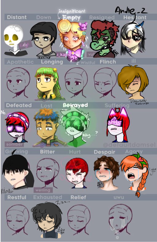 Oc Emotions Collaboration! - ibisPaint