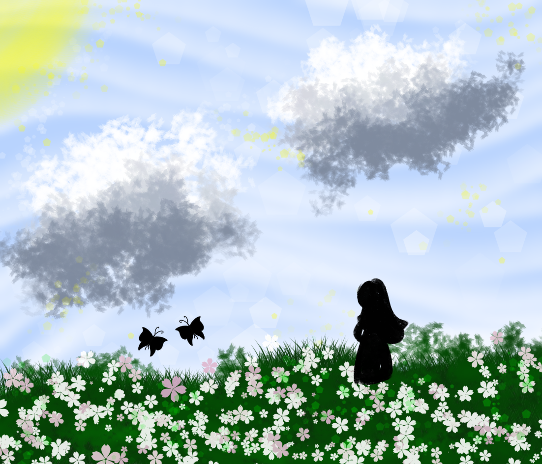 Flower field - ibisPaint