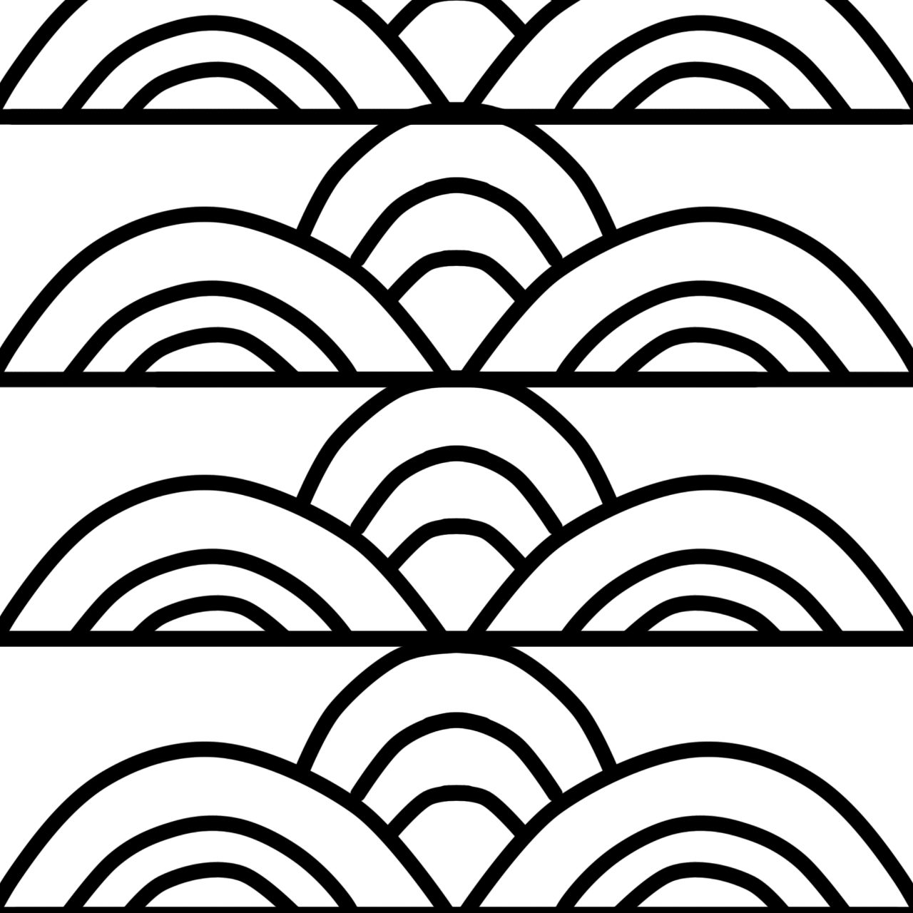 traditional pattern3 - ibisPaint