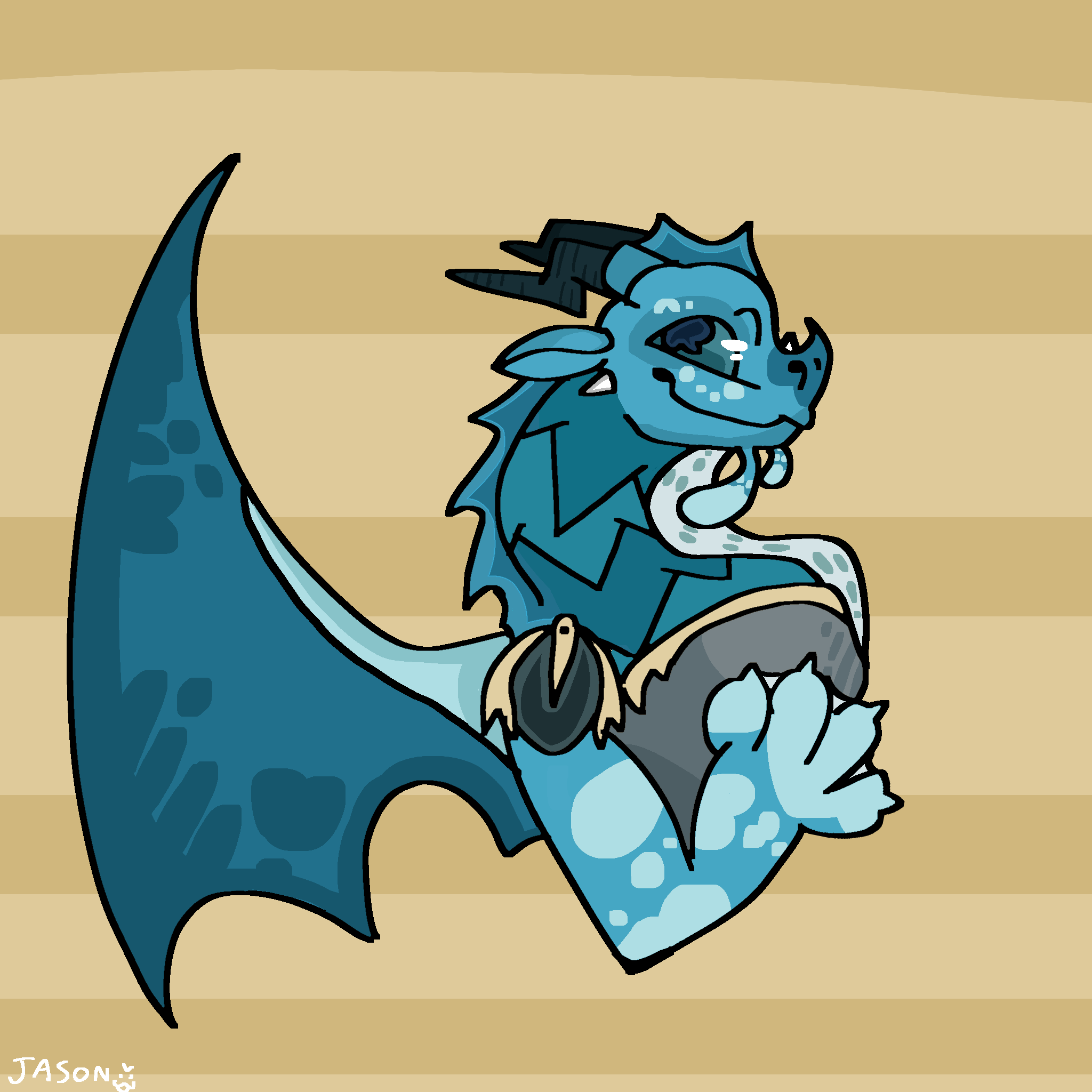 Riptide Art trade - ibisPaint