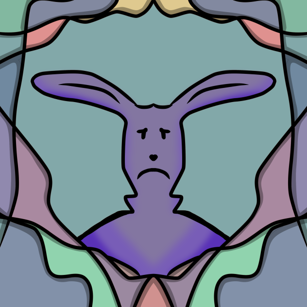 conejo sad - ibisPaint