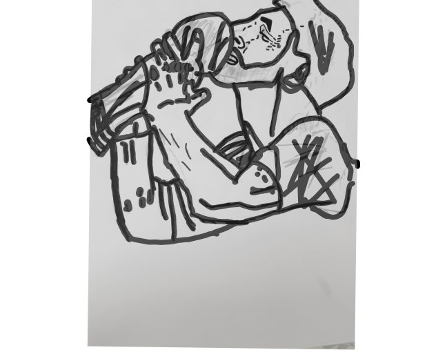 my messi drawing - ibisPaint