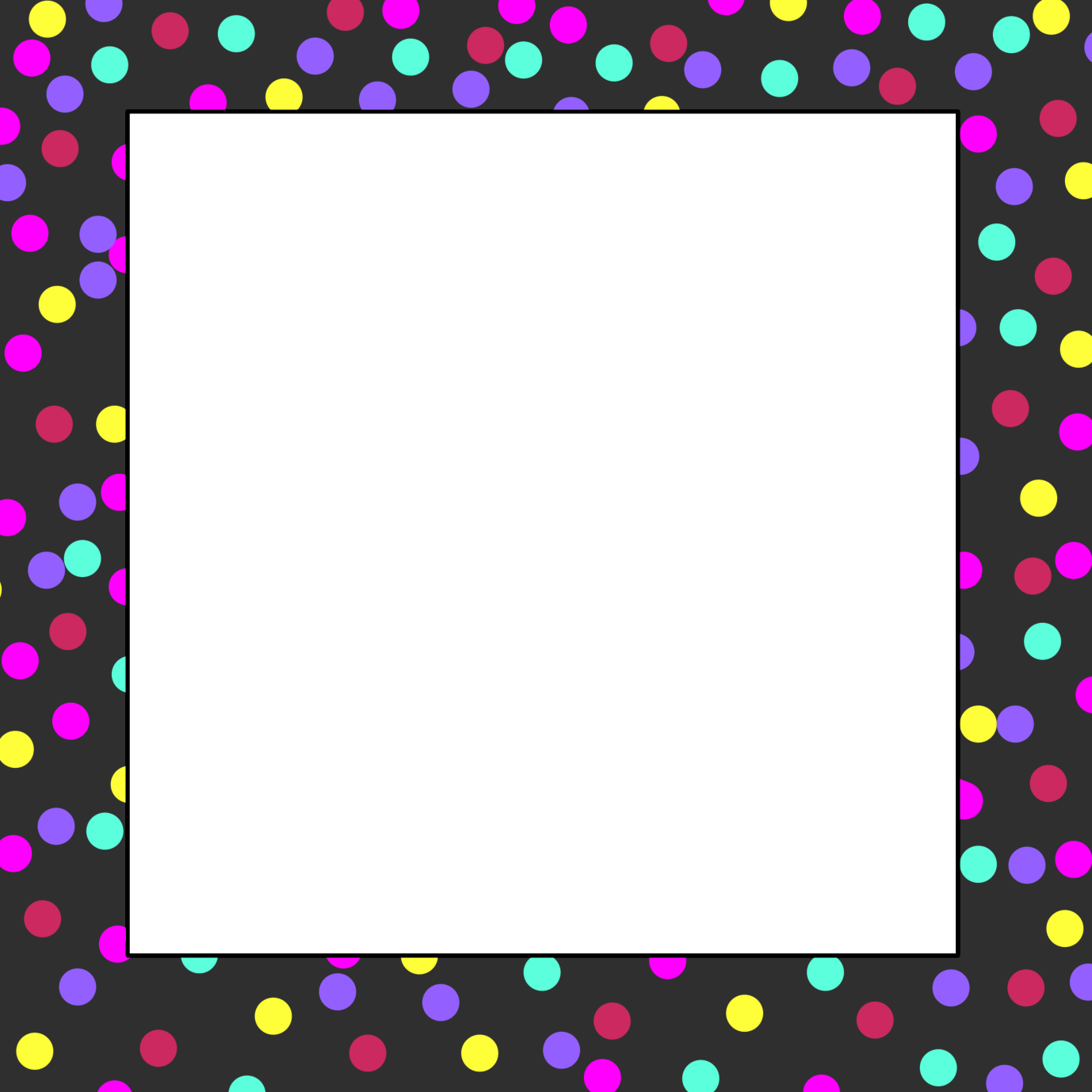 Dots frame - ibisPaint