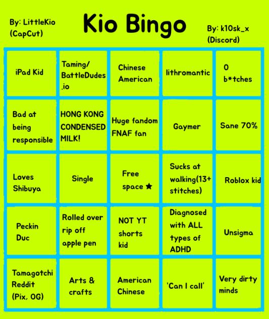 Kio Bingo - ibisPaint