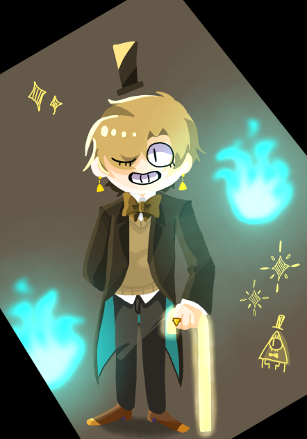 Bill Cipher - ibisPaint
