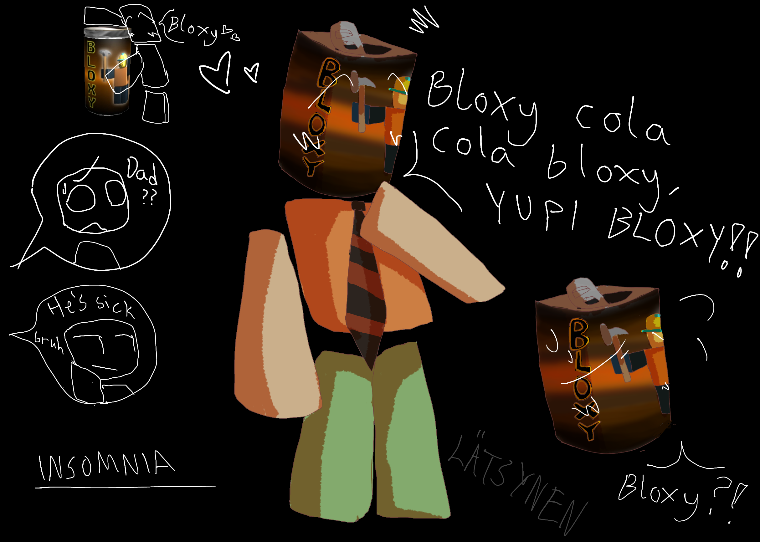 bloxy bloxy!! - ibisPaint