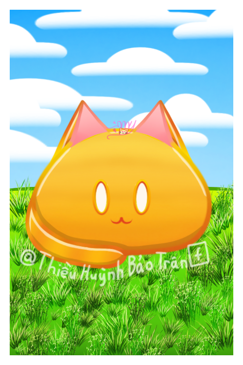 Cat Slime - ibisPaint