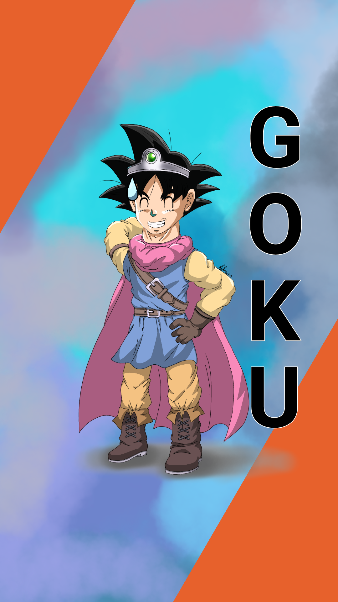 Erdrick Goku - ibisPaint