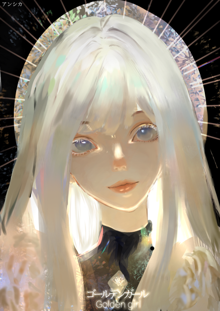 Golden girl - ibisPaint