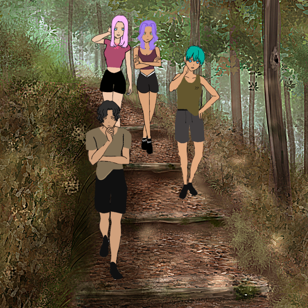 walk in the woods - ibisPaint