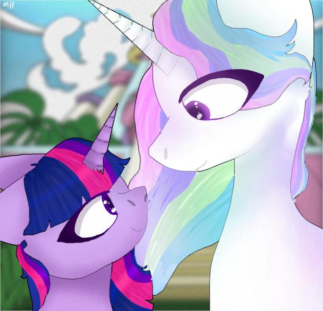 Her faithful pupil Mlp - ibisPaint