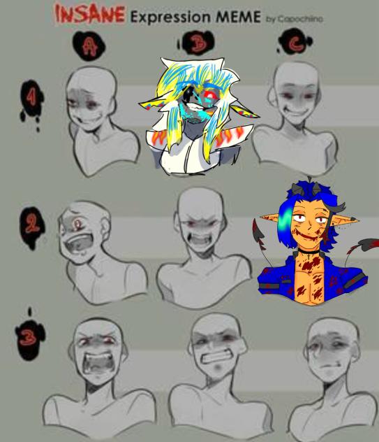 Insane expression collab - ibisPaint