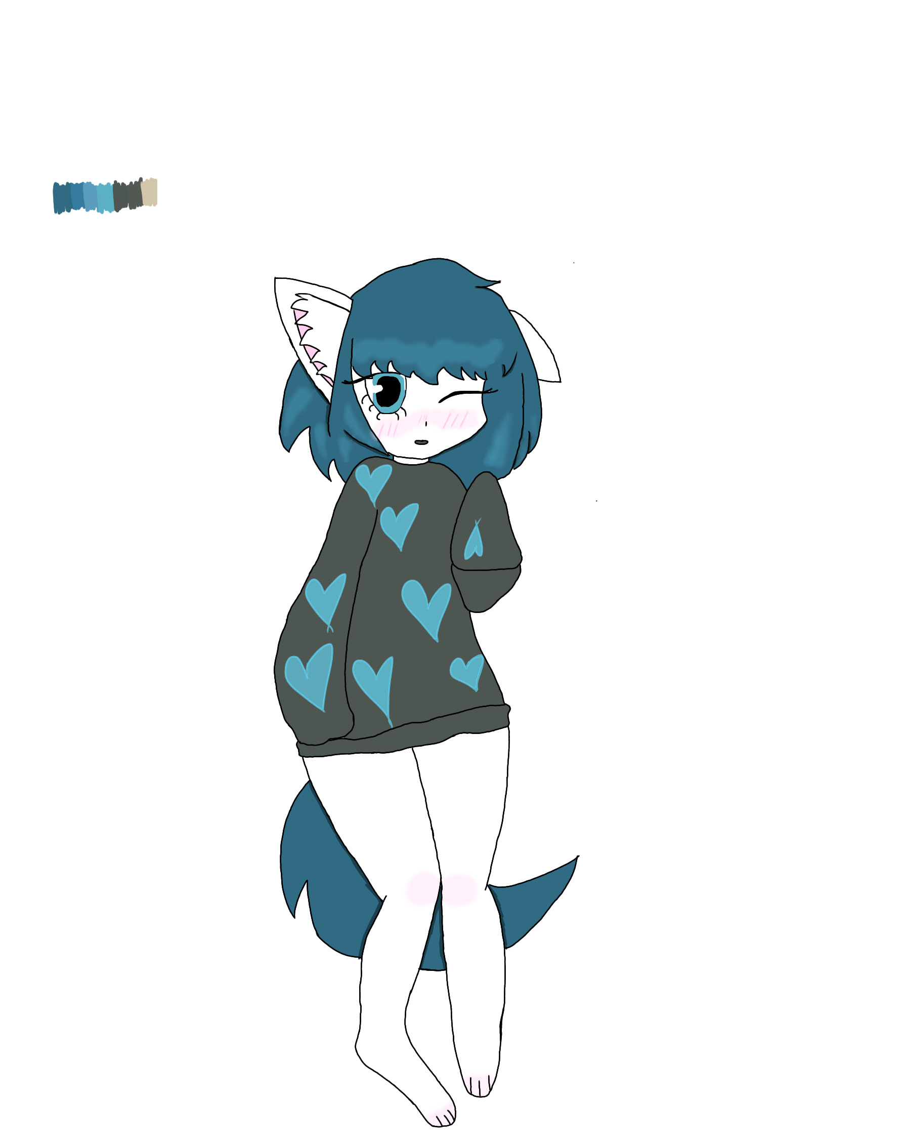 Adorable Fursona - ibisPaint