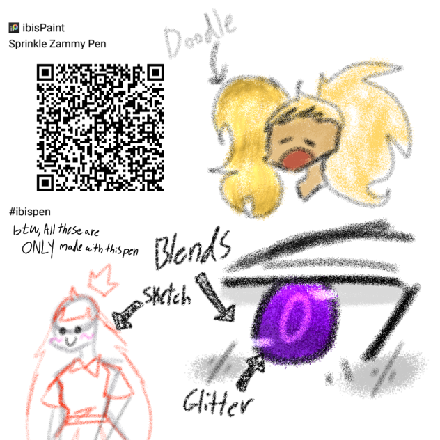 Sprinkle Zam Pen! - ibisPaint