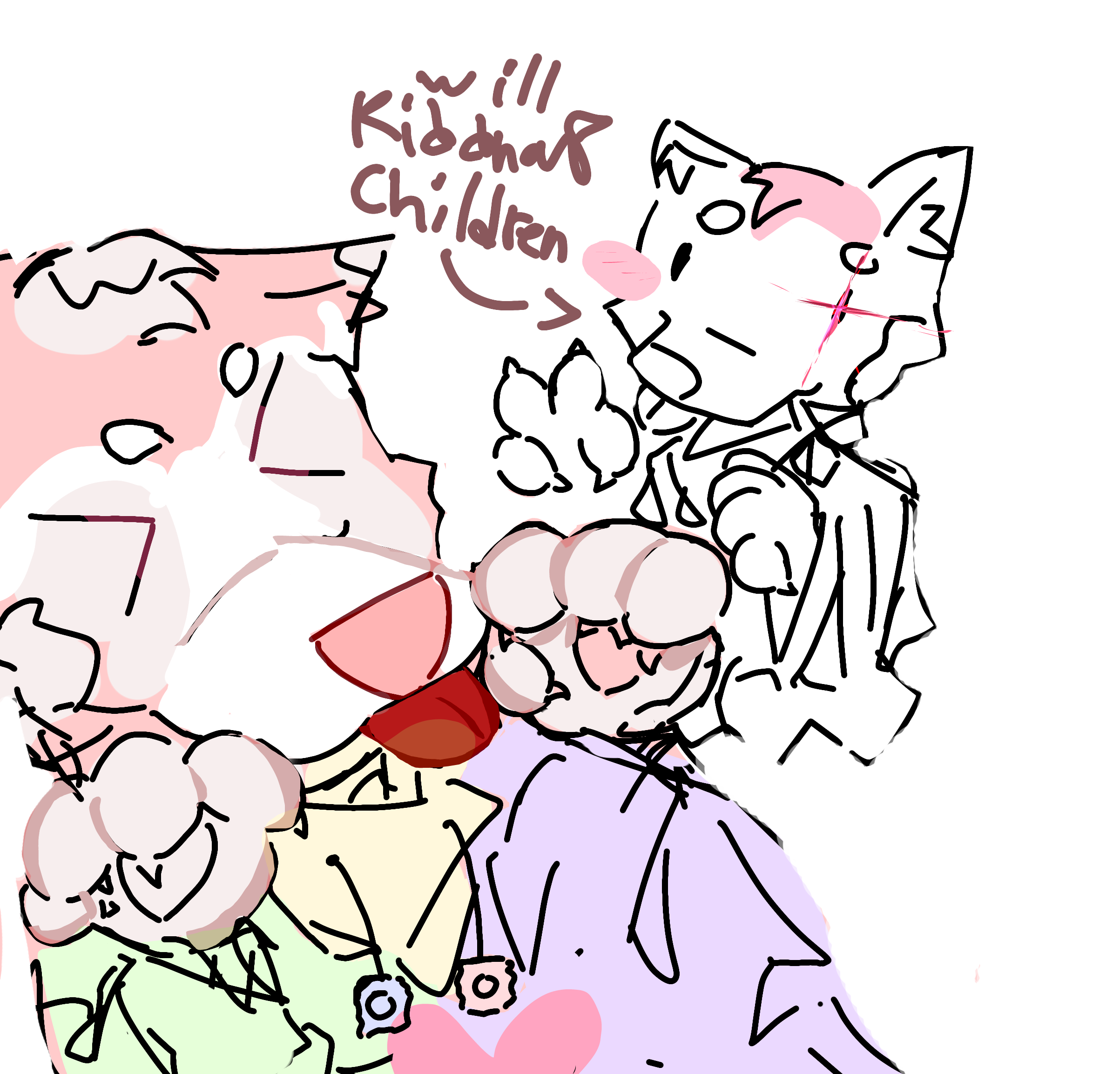 First time making a fursona - ibisPaint