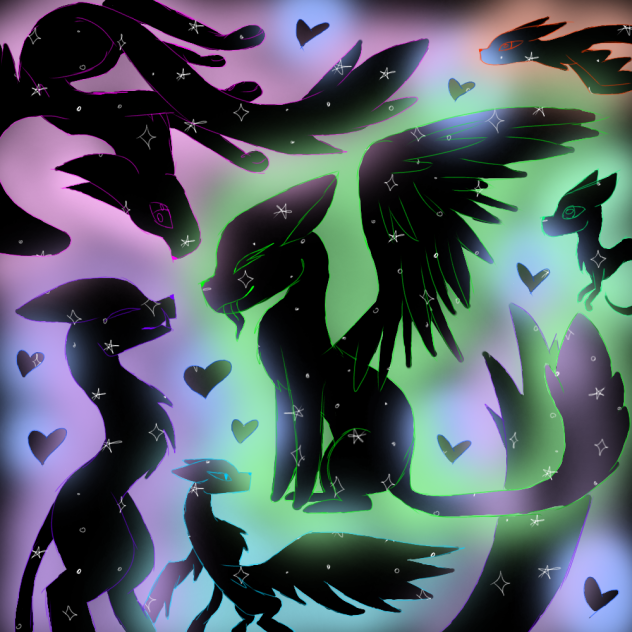 Galaxy Catz - ibisPaint