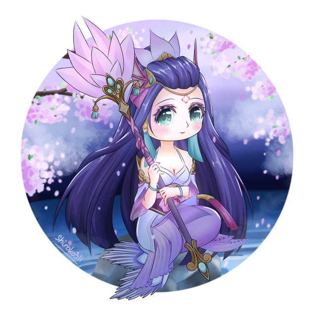 Splendid Staff Nami - LoL - ibisPaint