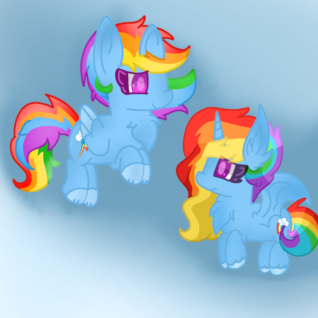 Two Rainbow Dash - ibisPaint