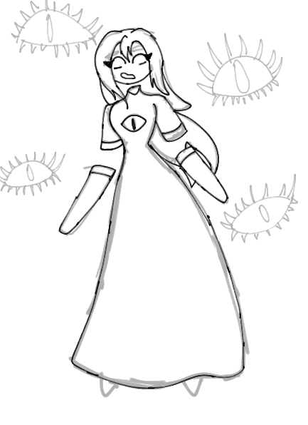 sketch of doll oc! - ibisPaint