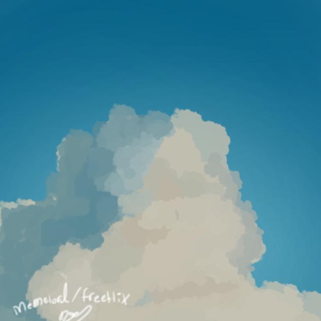 Just a cloud - ibisPaint