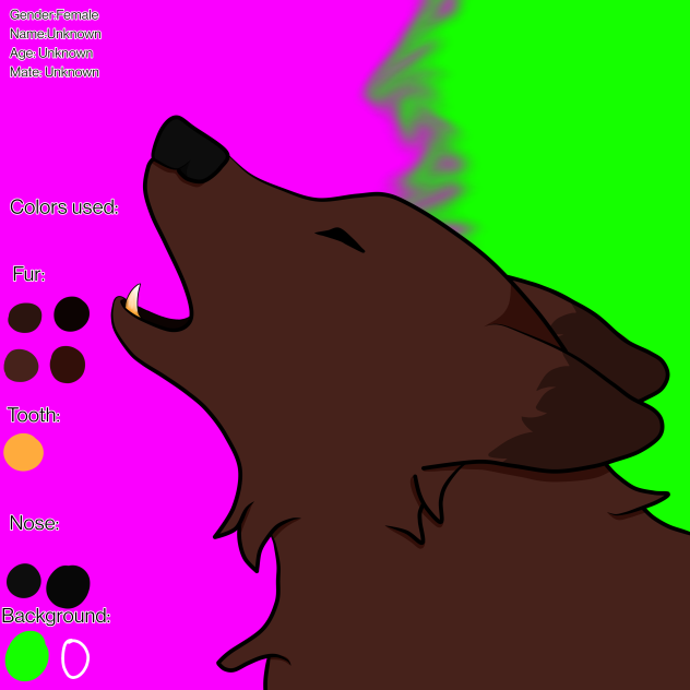 Unknown Female Wolf - ibisPaint