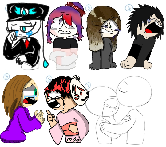 Crying collab - ibisPaint